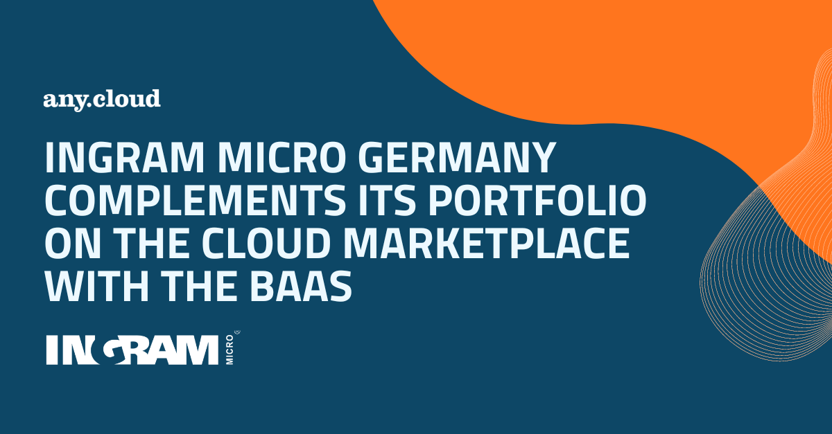 Ingram Micro publishes Anycloud Backup for 365 solution via Cloud Marketplace - Anycloud