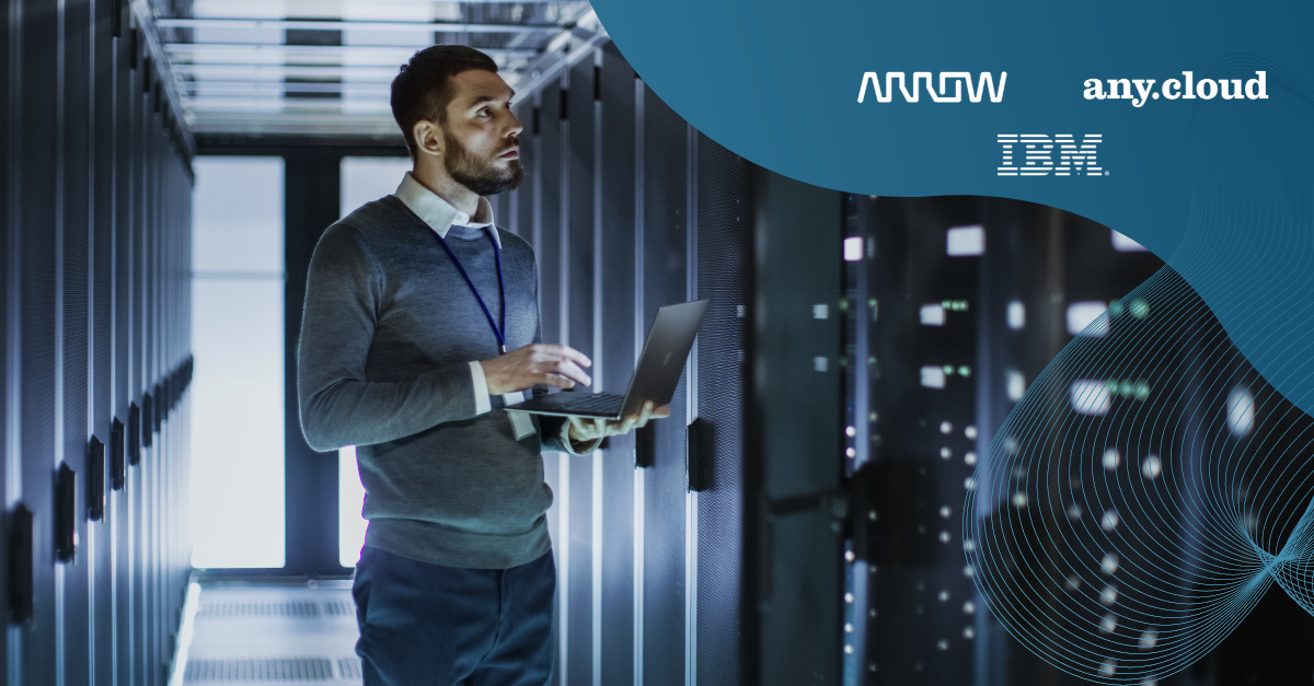 Anycloud joins forces with tech gigants Arrow Electronics, IBM, and Veeam Software in bringing ...