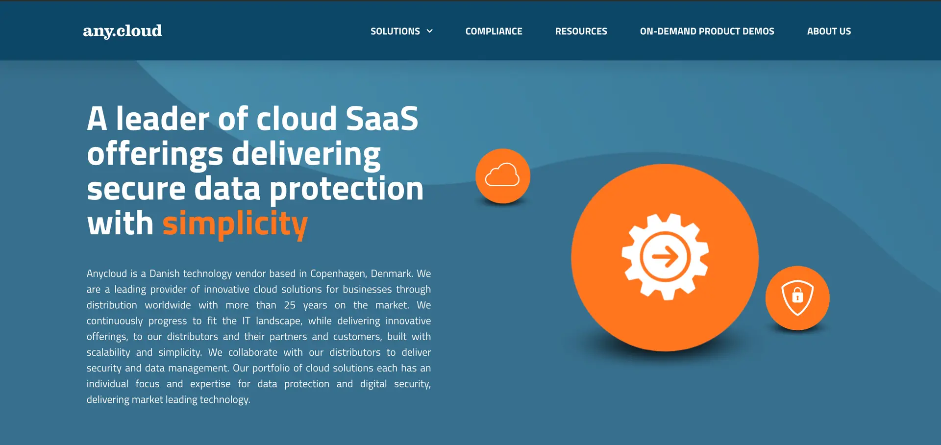 About Anycloud - Delivering secure data protection with simplicity